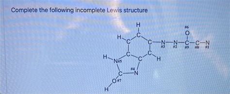 Solved Basd On The Lewis Structure How Many Pi Bonds And