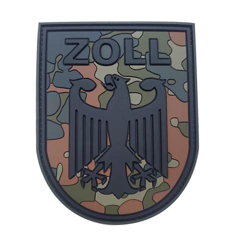 Zoll Functional 2d Rubber Badge Patch Ele