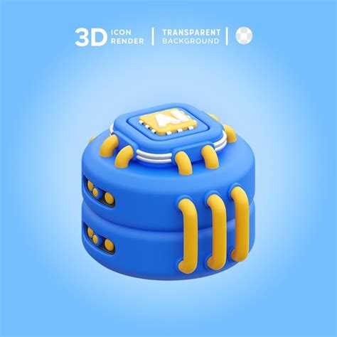 Premium Psd Artificial Intelligence 3d Icon