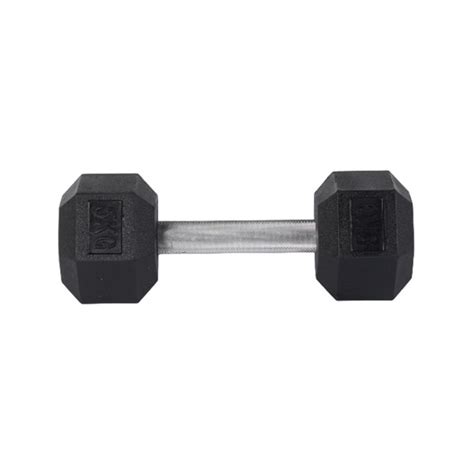 China Customized Rubber Encased Hex Dumbbell Manufacturers Suppliers