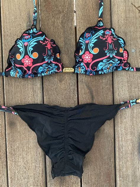 Bikini Tie Sides Ripple Santiago