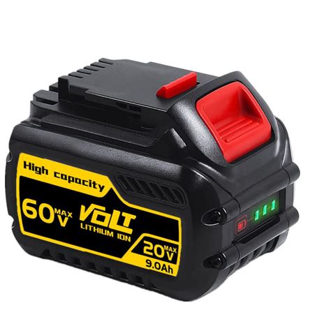 9000mAh Dewalt FlexVolt 120V 60V 20V Замена батареи Dewalt Power Drill ...