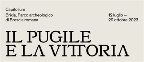 Il Pugile Del Museo Nazionale Romano E La Vittoria Di Brescia Per La