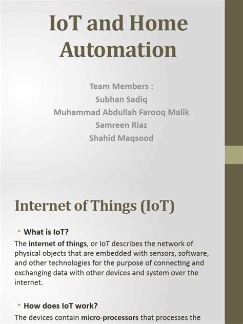 home automation pdf home automation internet of things