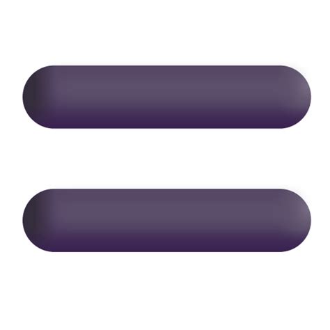 Heavy Equals Sign D Icon Fluentui Emoji D Iconpack Microsoft