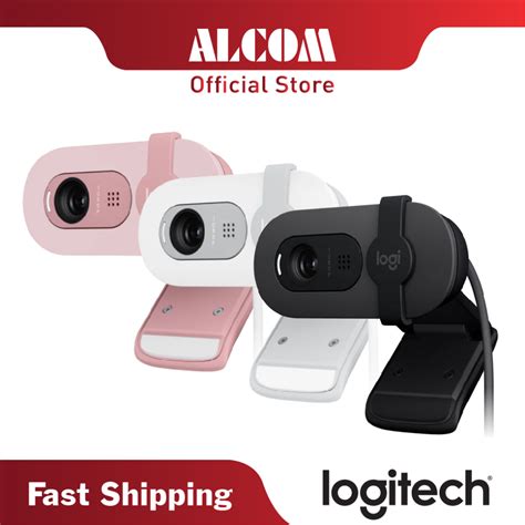 Logitech Brio 100 Webcam With 720p 1080p 30 Fps Built In Mic