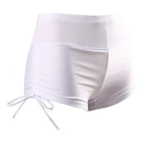 Beach Trunks Swimming Solid Color Drawstring Skinn Vicedeal