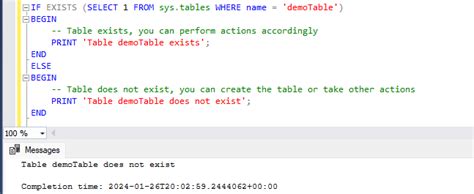 Using Drop Table If Exists In Sql Server Dbasco
