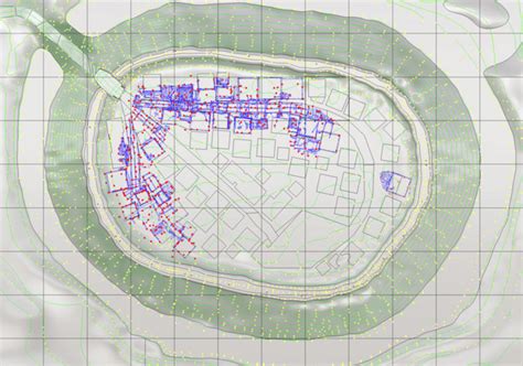 A 3 Dimensional Model Of Terrain Based On Archaeological And Geological Download Scientific