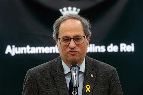 Torra Confirma Que El 12 De Febrero Estará En El Juicio Del Procés