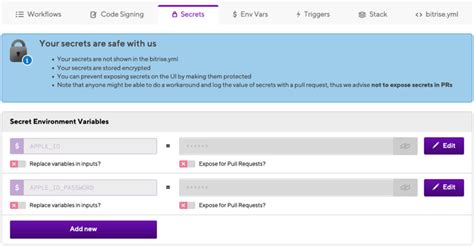 Bitrise CI für iOS optimal nutzen projektübergreifende