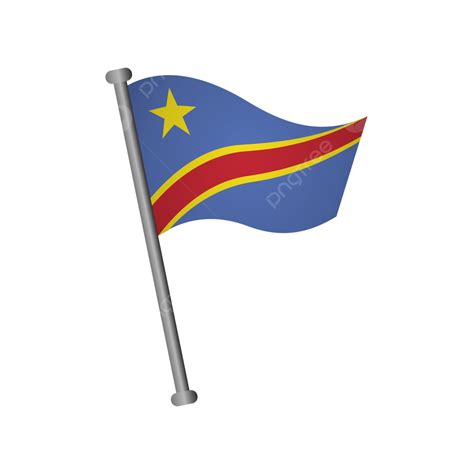 Republic Congo Flag Republic Congo Flag Republic Png And Vector With