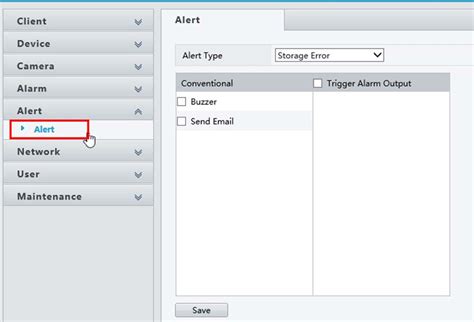 how to configure email alerts for motion detection on uniview nvr