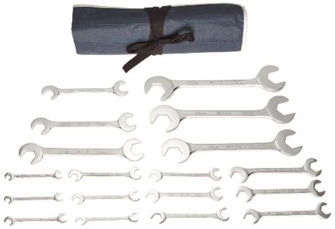 Martin Hydraulic Wrench Set 18 Pieces 9mm 36mm Chrome Factory Finish