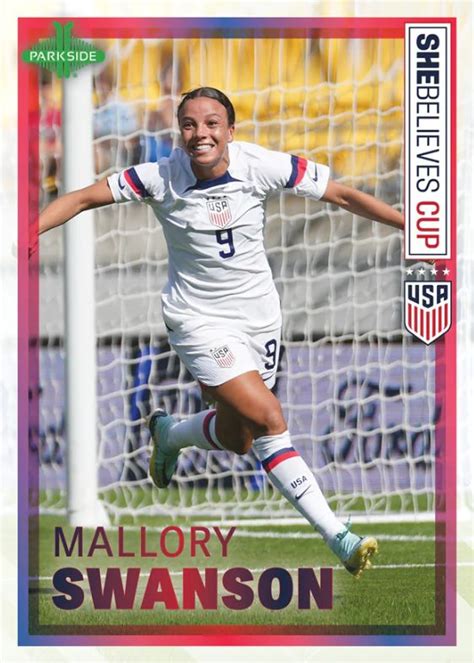 2023 Parkside Uswnt Shebelieves Cup Team Set Soccer Cards Checklist