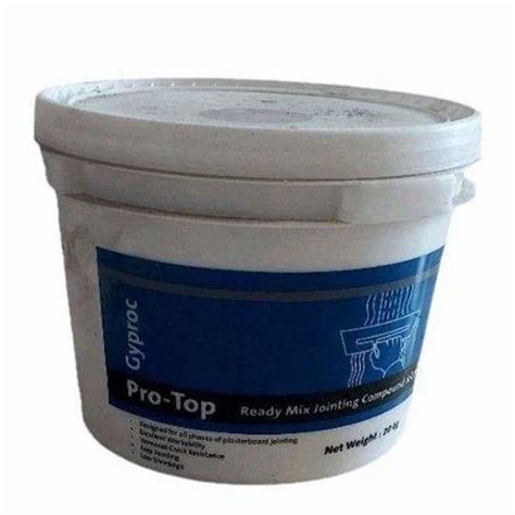 20kg Gyproc Pro Top Ready Mix Jointing Compound Bucket At Best Price
