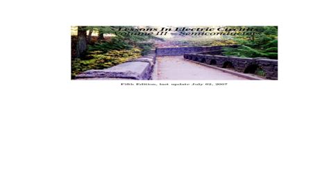 Pdf Analogue Semiconductor Circuits Dokumentips