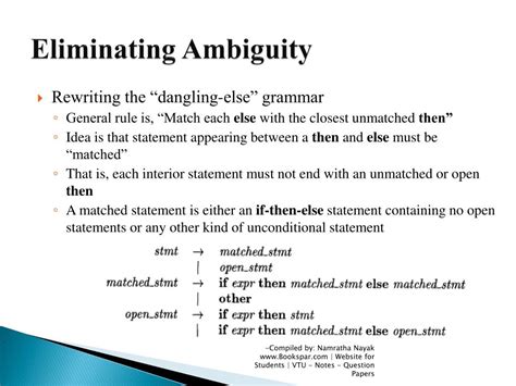 ppt syntax analysis 1 powerpoint presentation free download id