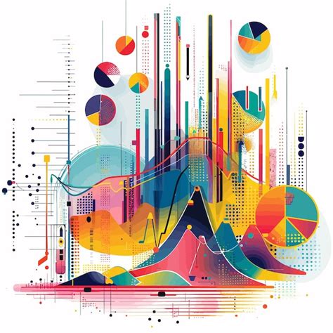 Premium Vector Dataanalyticsvectorillustrationstockmarket