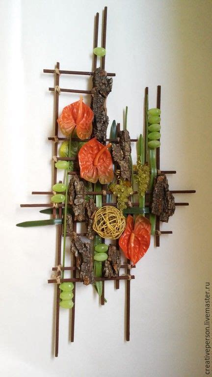 Коллаж флористический Анториум в интернет-магазине на Ярмарке Мастеров ...