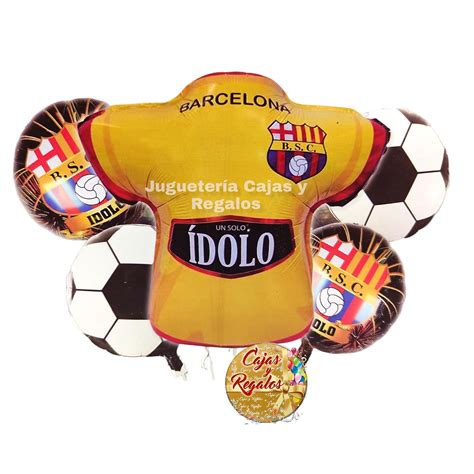 Bouquet Set De Globos Barcelona Cajasyregalosec