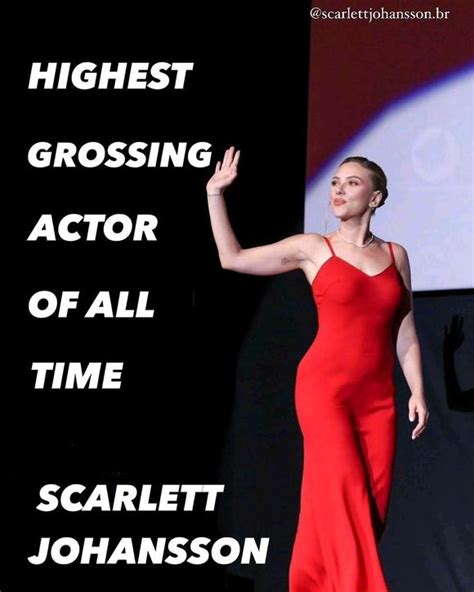 “寡姐”斯嘉丽·约翰逊成为全球票房最高演员！ 知乎