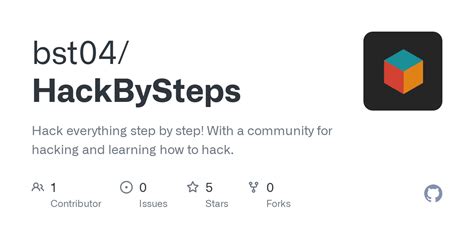 Github Bst04 Hackbysteps Hack Everything Step By Step With A