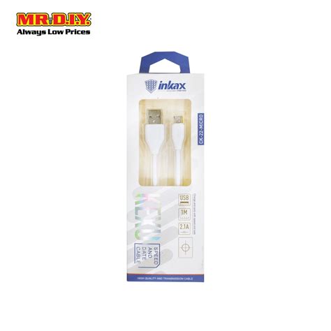 Inkax Usb Micro Data Cable 2 1a 1m Shopee Malaysia