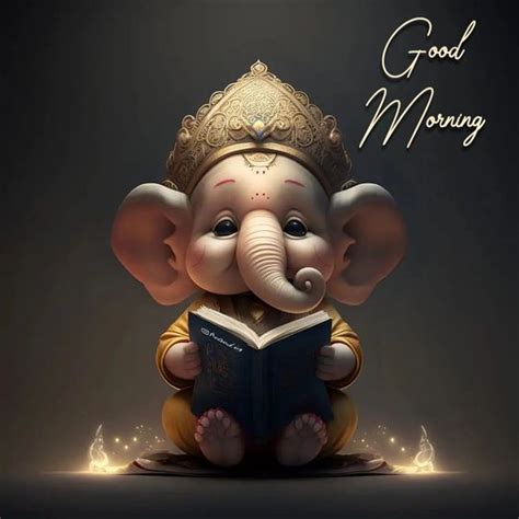 35 Good Morning Ganesha Images Desi Comments