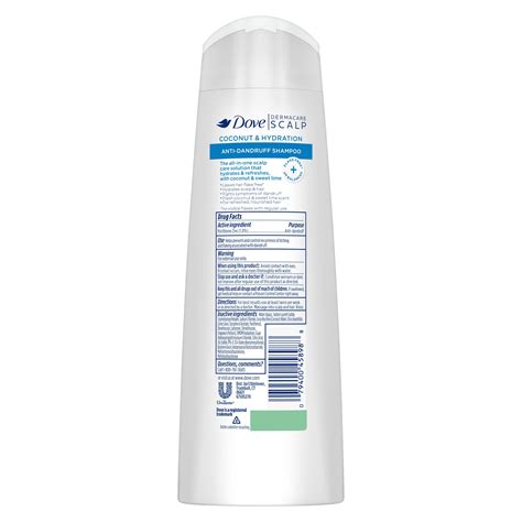 Dove Dermacare Scalp Dandruff Relief Nourishing Shampoo Plus