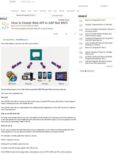 How To Create Web Api In Asp Pdf Pdf Angular Js Application Programming Interface