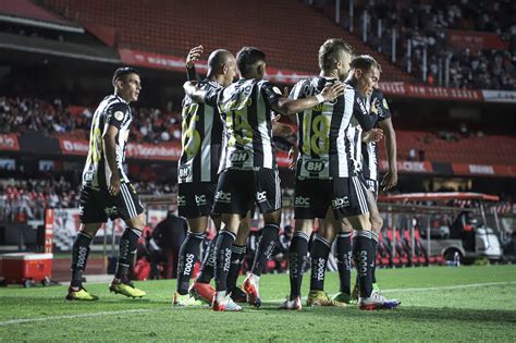 Em grande jogo Galo empata o São Paulo no Morumbi Clube Atlético