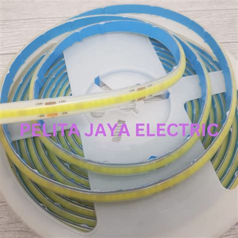 Ledstrip COB 24V 5M WITH GEL Ip68 Cri 90Ra PREMIUM QUALITY Shopee