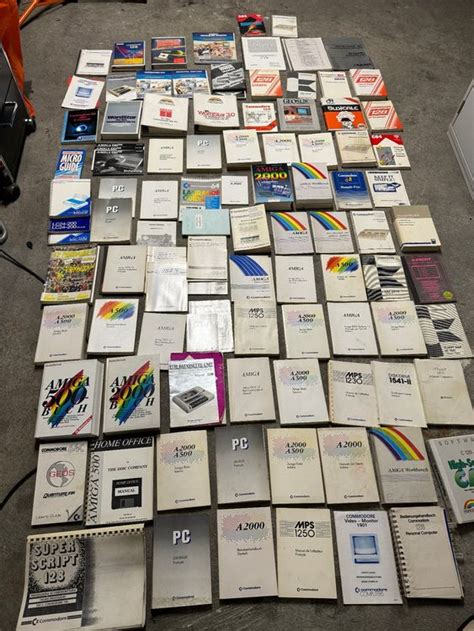 Riesige Literatursammlug Commodore Amiga C64 128 Software Kaufen