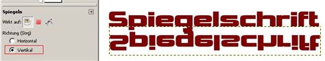 Gimp Spiegel Schrift Effekt Wasser Horizont Sirmark Bloggt