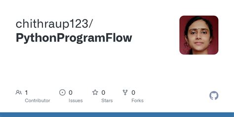 GitHub Chithraup PythonProgramFlow