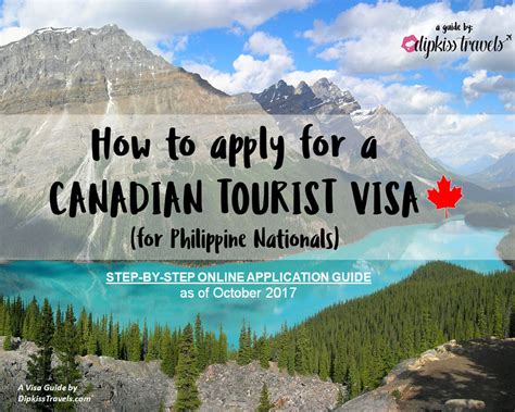 How To Apply For A Canadian Tourist Visa Online For Filipinos
