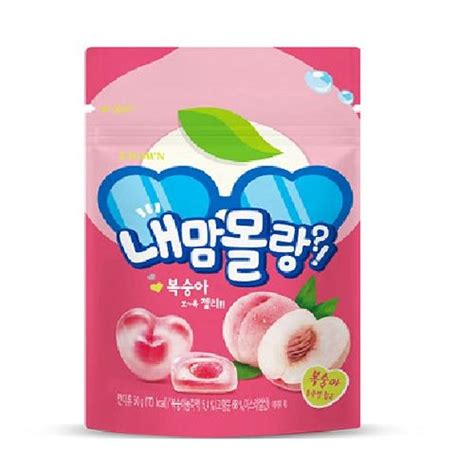 크라운 내맘몰랑복숭아50g 배민 장보기∙쇼핑