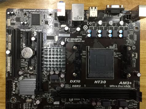 黑色主板技嘉ga 78lmt S2推土机主板780集成 Am3 推土机cpu 虎窝淘