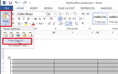 How To Insert An Excel Table Into Microsoft Word Hubpages