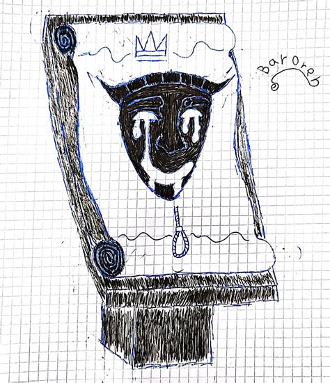 I Made A Drawing Of A Drawing Of Scp 035 Rscp