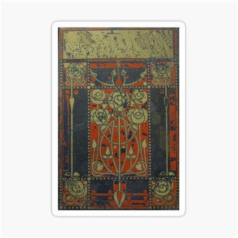 Art Nouveau Design Sticker For Sale By Ttwg Redbubble