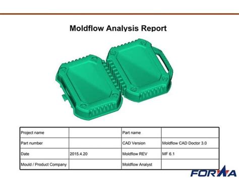 Moldflow Analysis Presentation Ppt