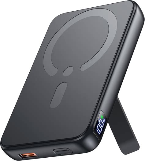 Amazon Com Popsockets Powerpack For Magsafe Magnetic Power Bank Portable Phone Charger