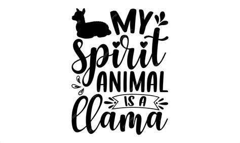 Premium Vector Llama T Shirt Design Hand Lettering Illustration For