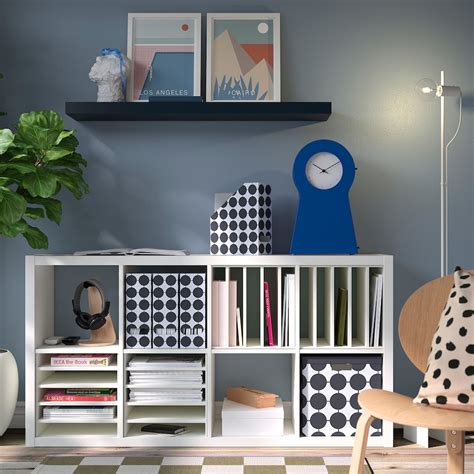 Inzet Met 4 Planken Kallax Wit 33x33 Cm Ikea