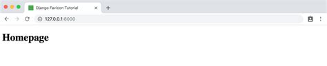 Django Favicon Tutorial