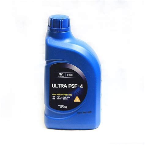 Жидкость ГУР Синтетическая MOBIS PSF-4 80W ULTRA , 1L - купить по ...