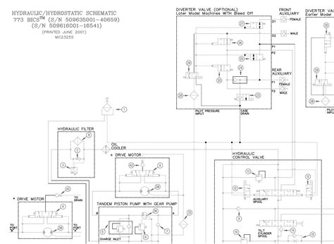 Bobcat Loader Electrical And Hydraulic Schematic