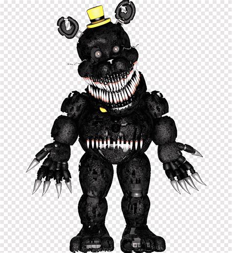 Descarga Gratis Robot De Primate Negro Cinco Noches En El Cuerpo